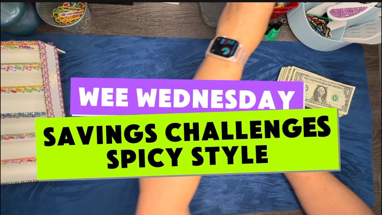 ⁠Wee Wednesday Mini Savings Challenge/ four complete/ spicy style/ ⁠# ...