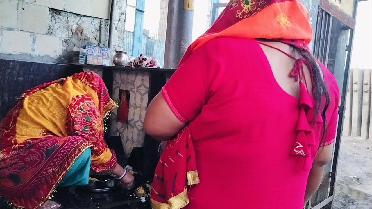 AAJ GAYE MATA PUJNE🙏 ️| #rakhisvlogs - YouTube