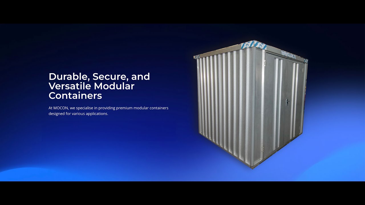 Mocon Modular Containers - YouTube