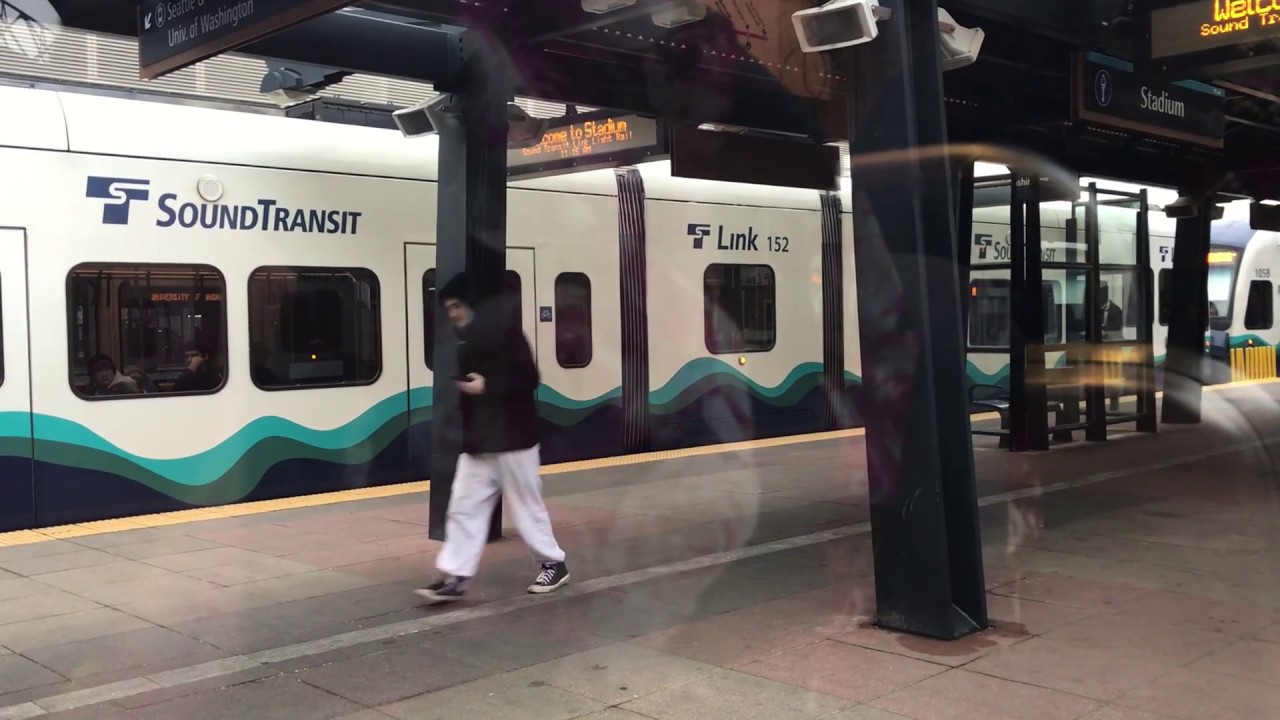 Riding Seattle Link Light Rail | Sound Transit Light Rail System - YouTube