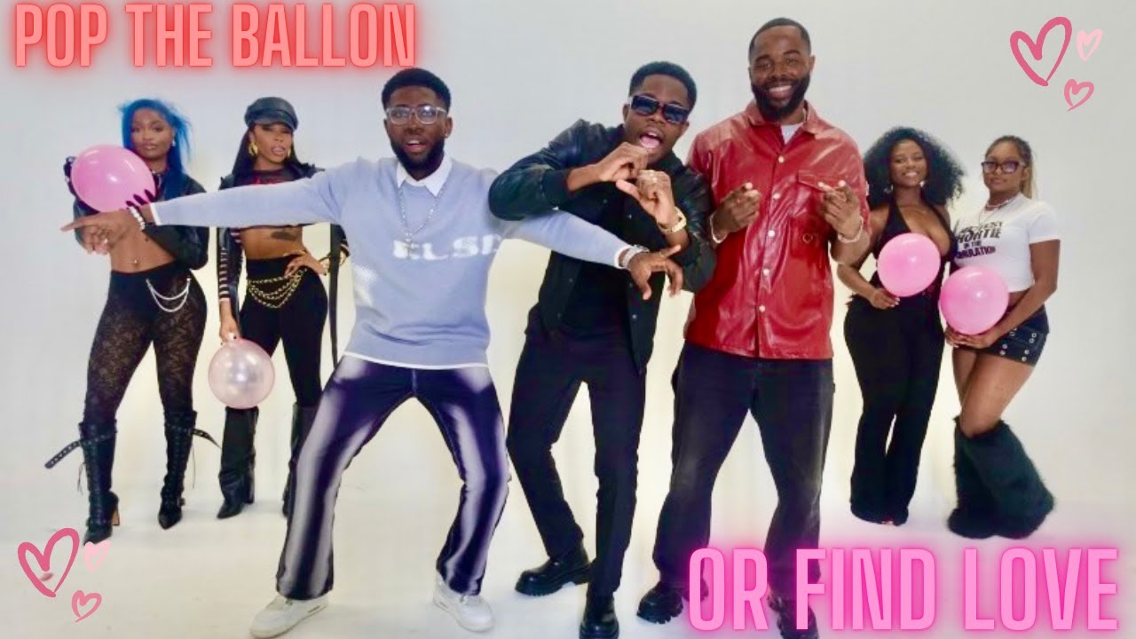 POP THE BALLOON or find love Valentines day edition ️ - YouTube