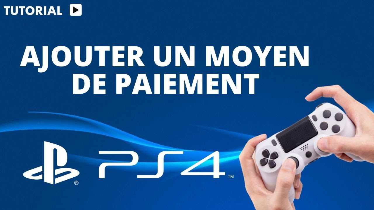 Comment ajouter un moyen de paiement sur PS4 - YouTube