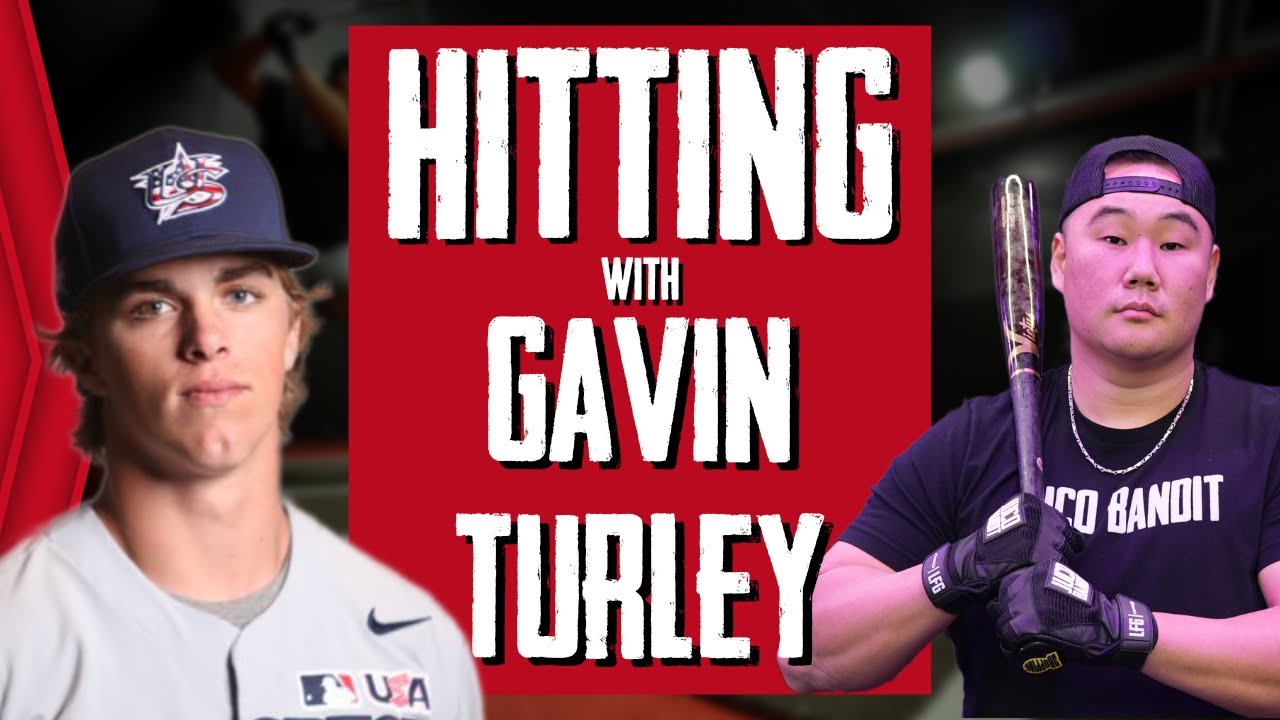 HITTING WITH TOP HIGH SCHOOL PLAYER GAVIN TURLEY - YouTube