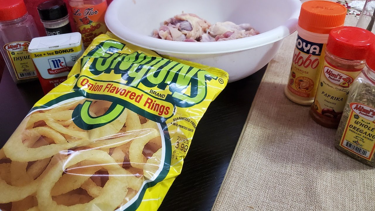 Going live @4pm making FUNYUN FRIED CHICKEN COURTESY OF @CHEF KING ...