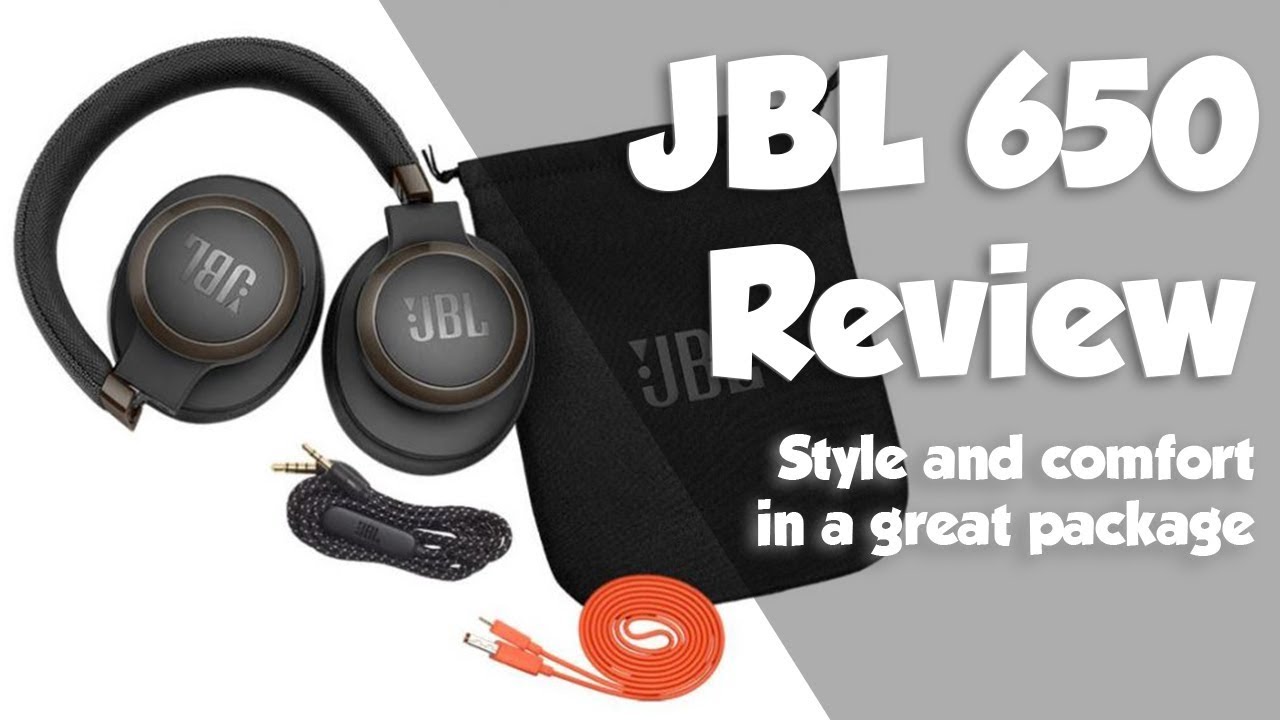 JBL 650 Headphones Review - Style and Comfort - YouTube