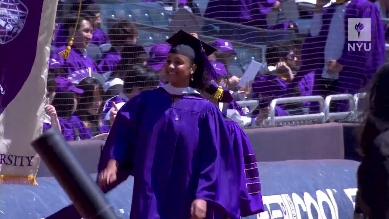 2023 NYU Commencement Procession - YouTube