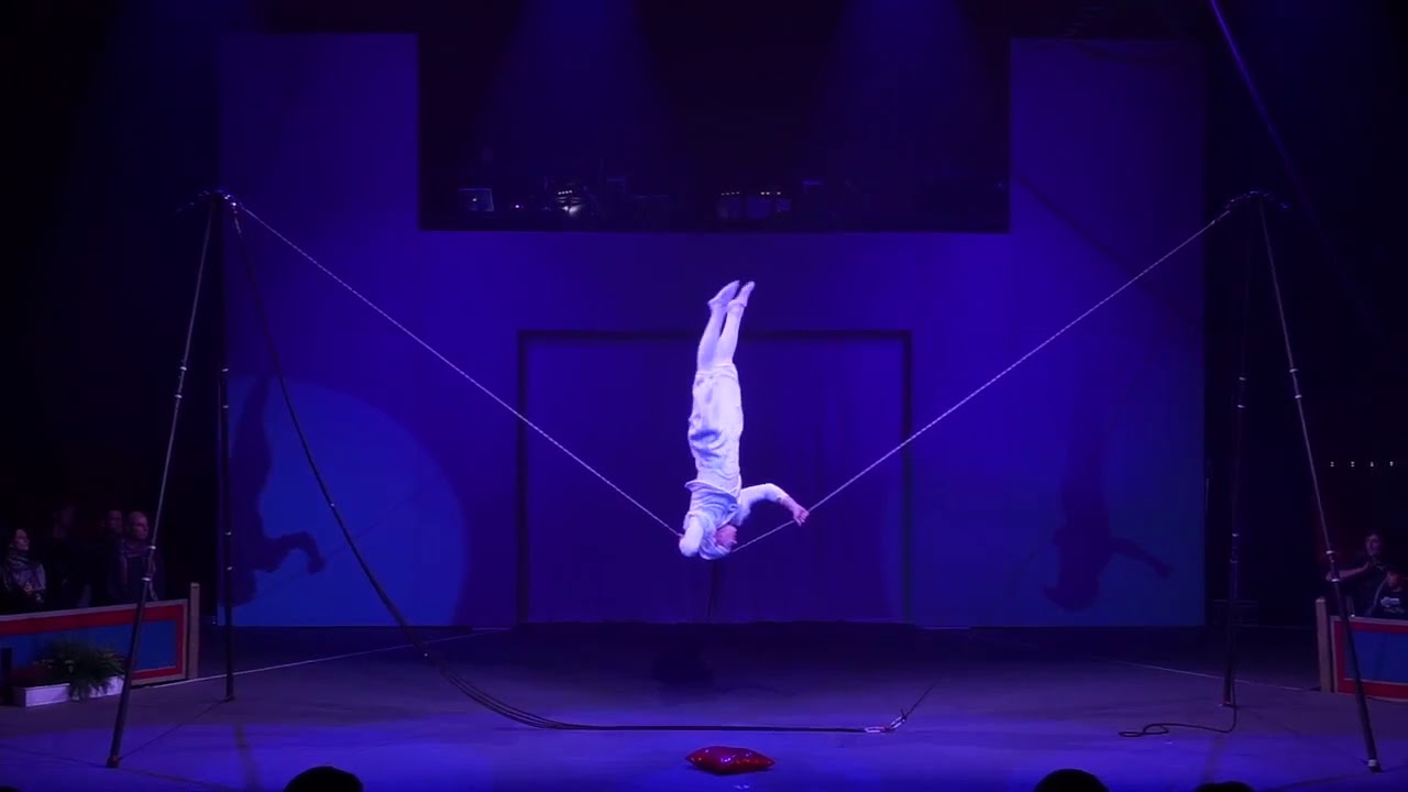 641 Slack wire act by Evgenii / www.maximaaa.com - YouTube