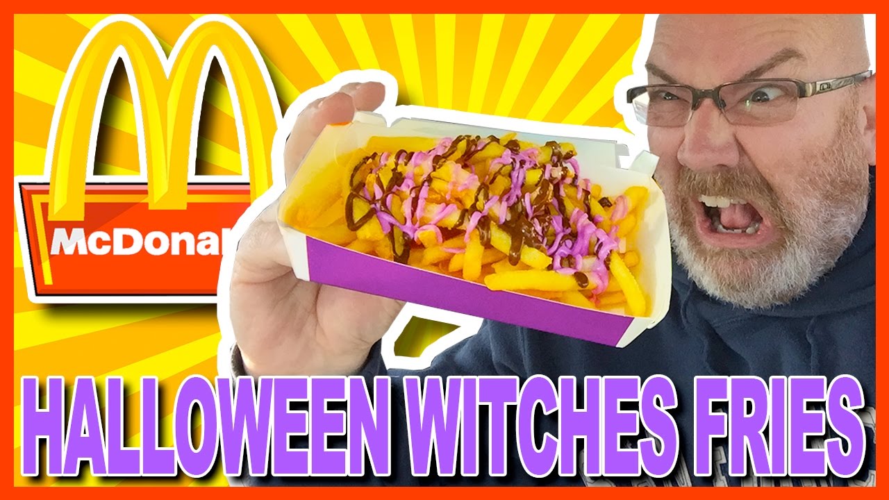 McDonald's Halloween Witch's Fries with Purple Sweet Potato & Chocolate ...