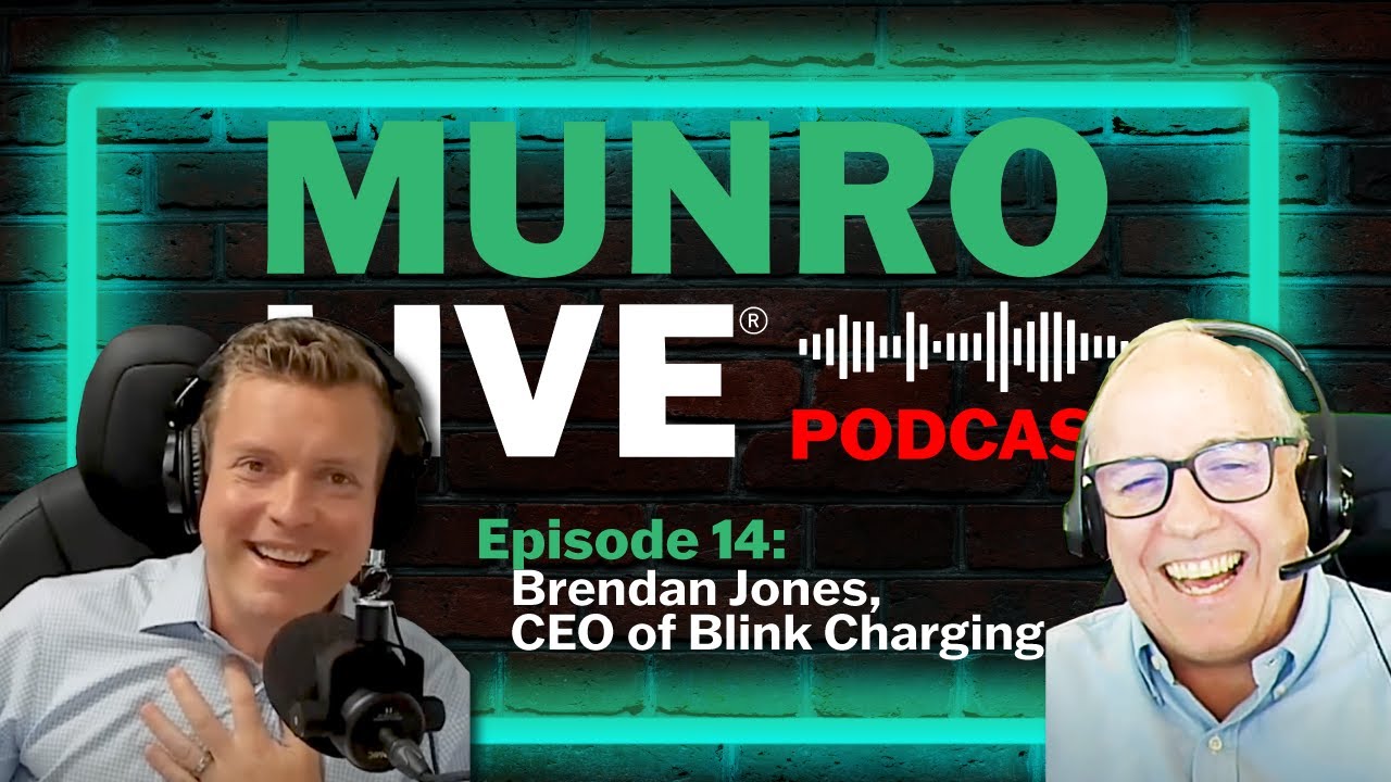Brendan Jones - CEO Blink Charging | Munro Live Podcast - YouTube