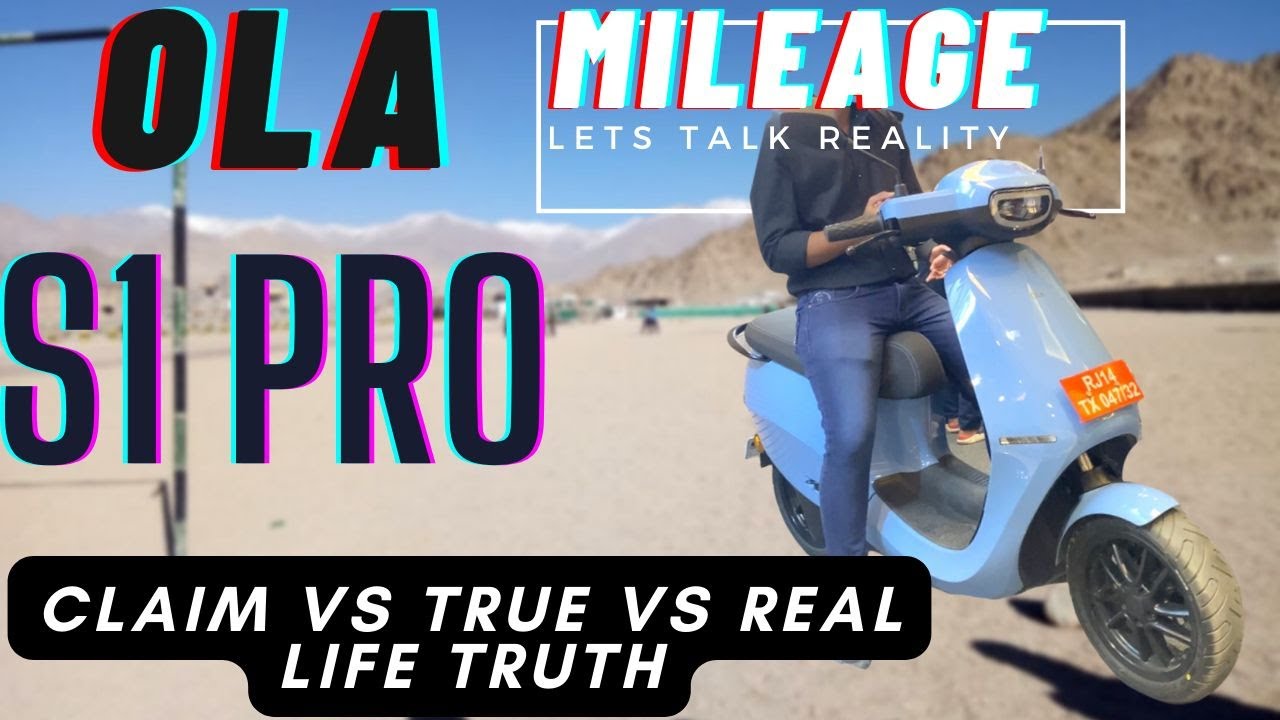 OLA S1 PRO Claim vs TRUE vs Real Mileage. Consumer issues. Let's talk ...