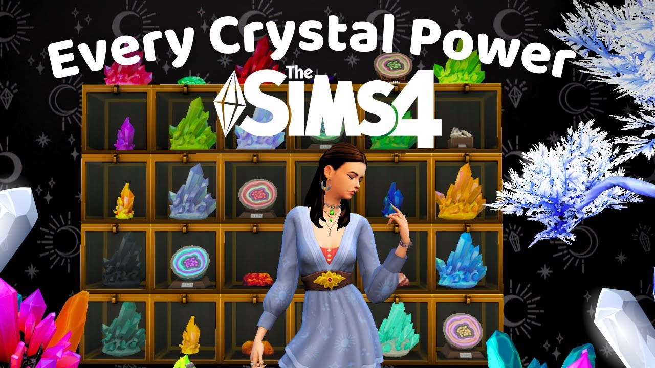 Every Crystal Power in the Sims 4 💎 - YouTube