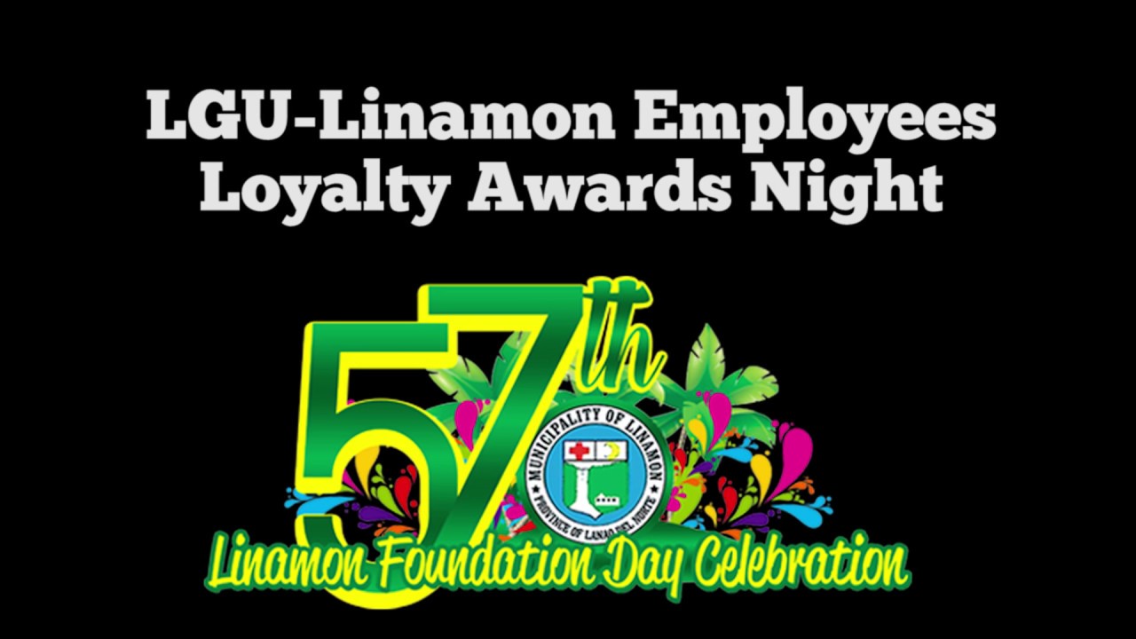 LGU - Linamon Employees Awards Night 2017 - YouTube