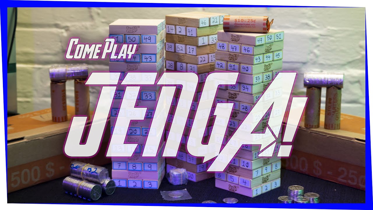 Come play 🧱JENGA! 🏗️ 💰 Win Canadian Silver & Commemorative Coins! 🪙 ...