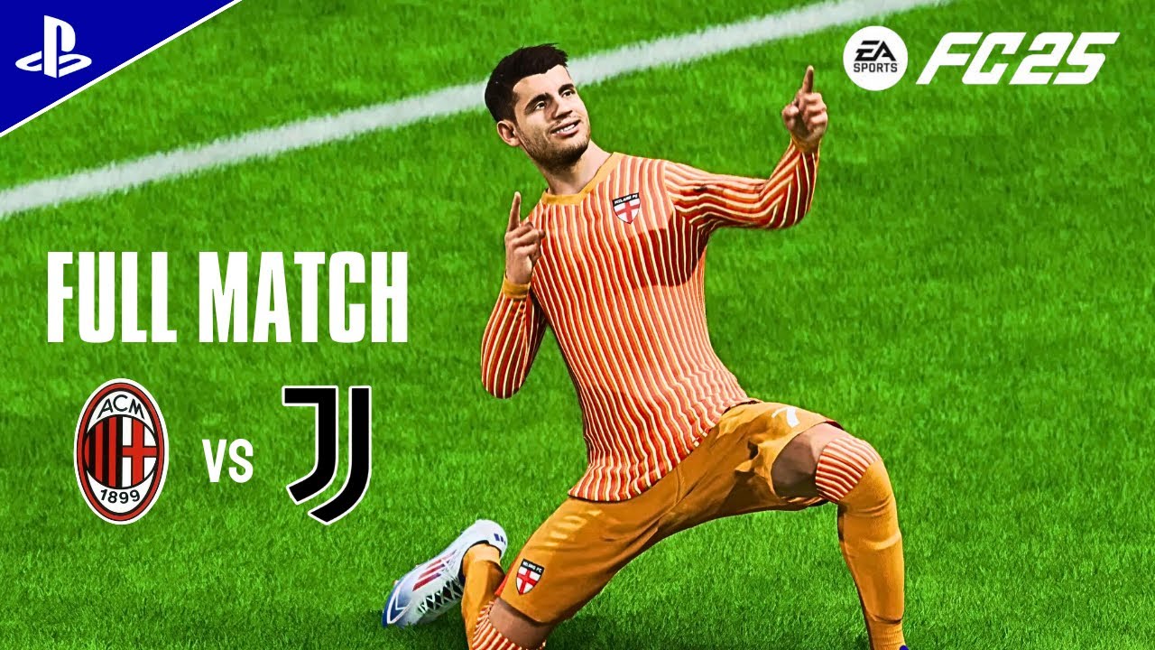 FC 25 - MILAN vs. JUVENTUS | SERIE A [PS5 4K 60FPS] - YouTube