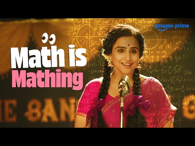 Shakuntala Devi Movie Vidya Balan's Shakuntala Devi Trailer Has The