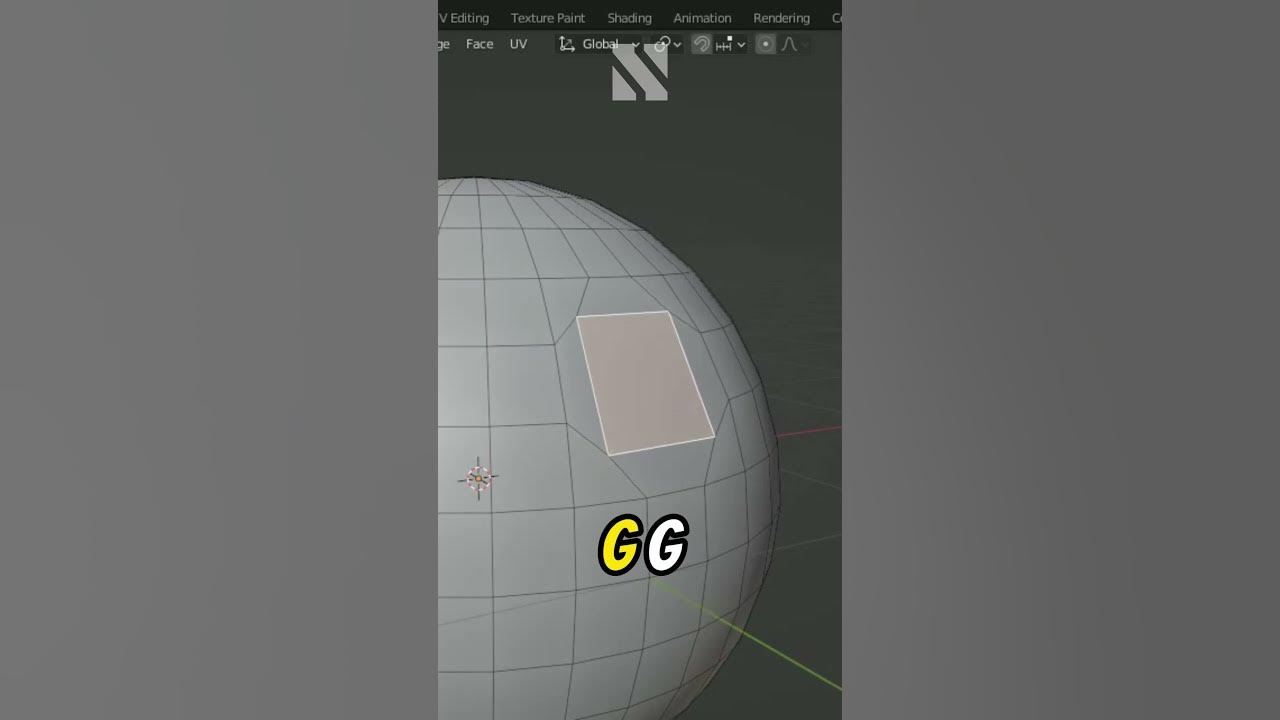 Blender Tip#19 | How to scale without deforming the mesh in Blender #tutorial #blender#tips ...