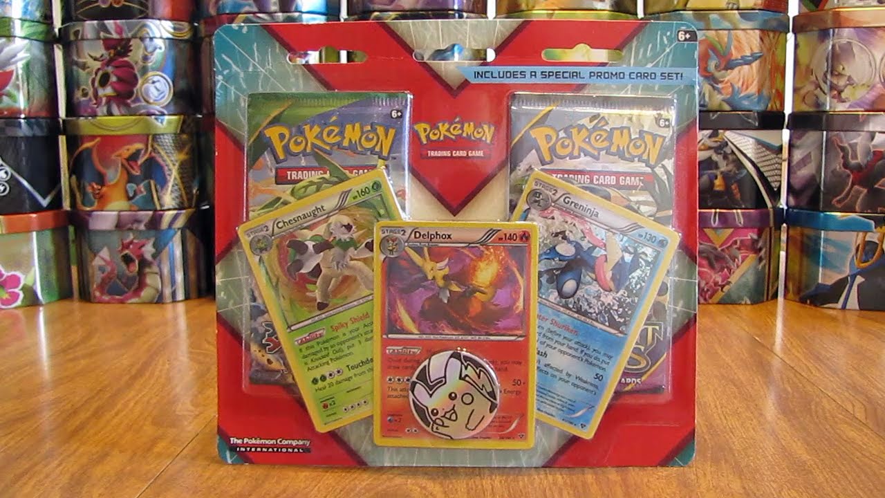 Pokemon Kalos Region Blister Pack Opening - YouTube