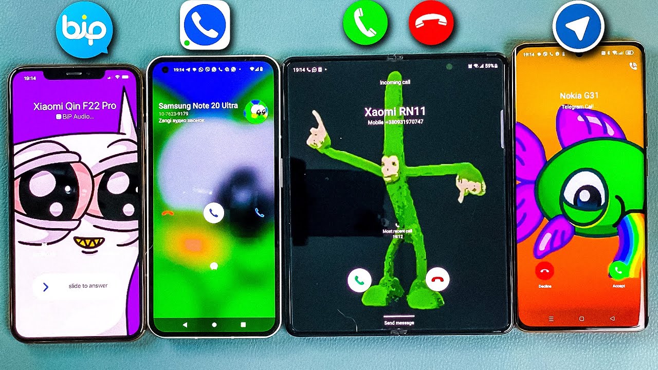 BiP, Zangi, Telegram & Incoming Call - Nothing Phone 1 + Realme 11 Pro ...