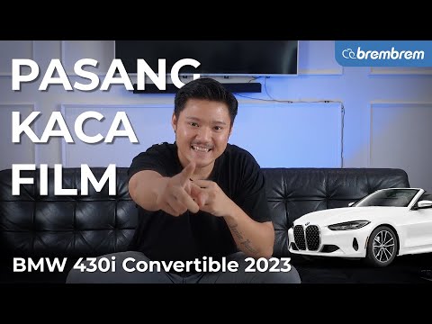 Penggantian Kaca Film BMW 430i Convertible Pertama di Indonesia! Solar Gard Window Film - YouTube