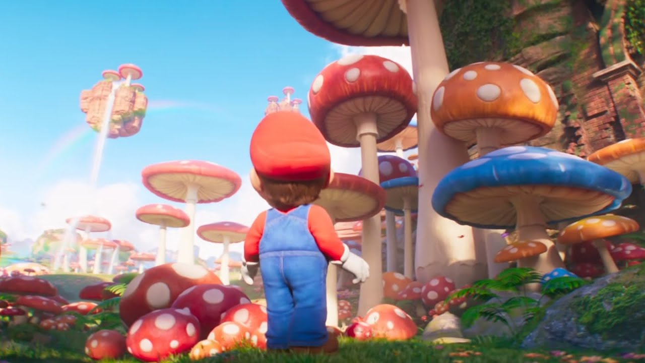 Super Mario Bros. Movie Soundtrack but with Relaxing Scenes from the ...