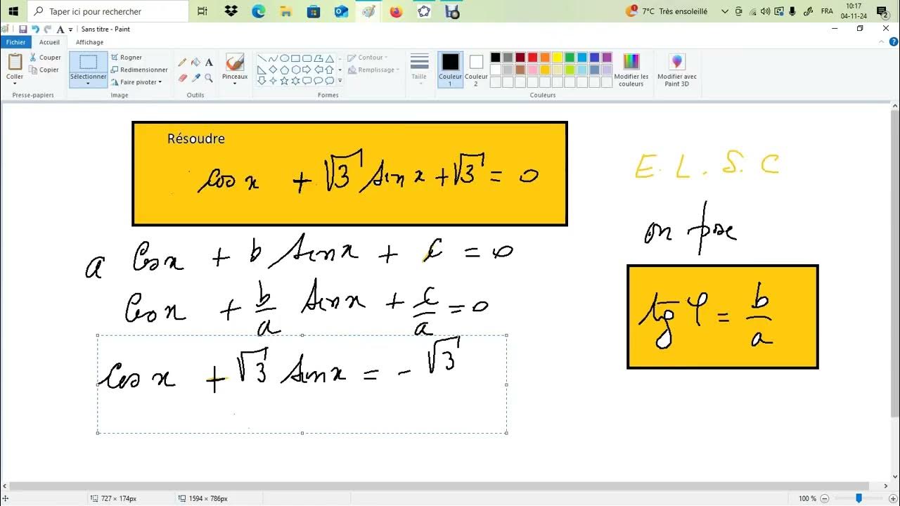 cos-x-sqrt-3-sin-x-sqrt-3-0-r-soudre-youtube