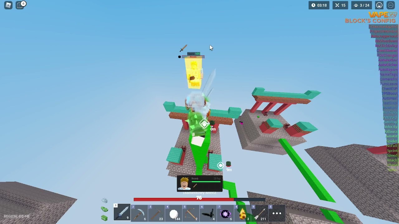 vape v4 roblox config - YouTube