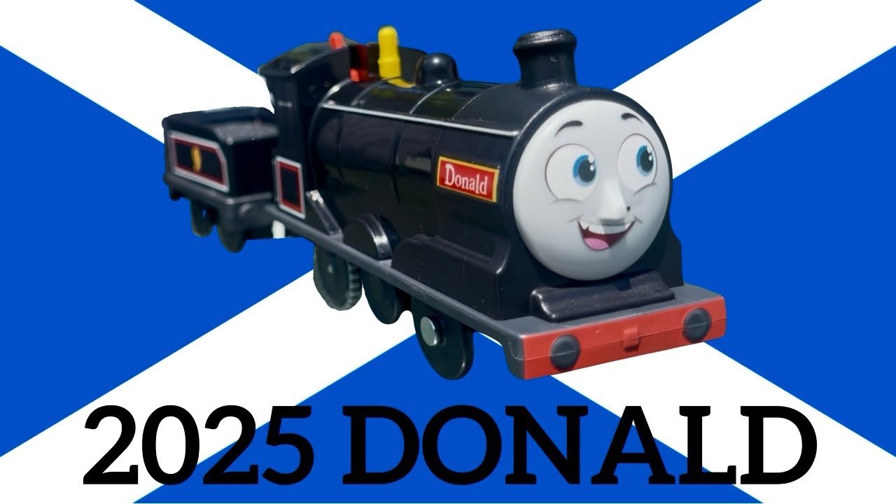 Thomas & Friends 2025 DONALD motorized Review and first run! NEW ...