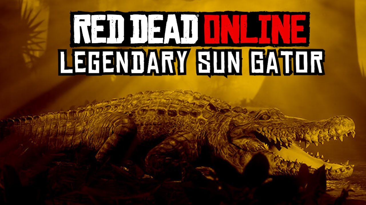 Red Dead Online - Legendary Sun Gator - YouTube