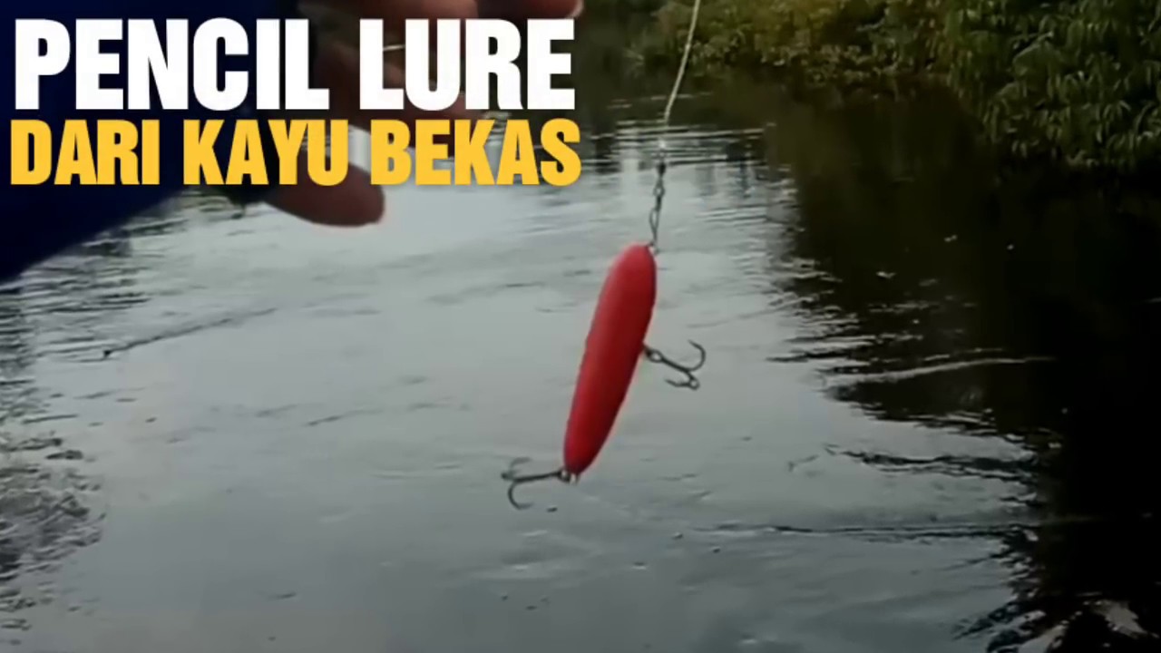 Snakehead Fishing With Pencil Lure Handmade - YouTube