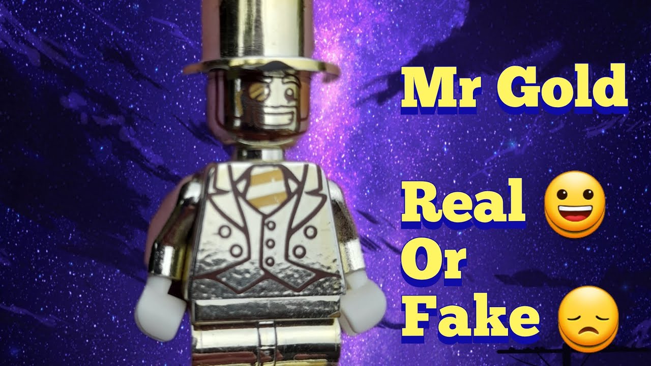 Is My LEGO MR GOLD - REAL OR FAKE? #lego - YouTube