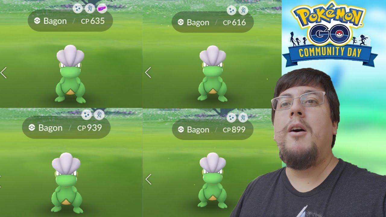 SHINY BAGON DAY in Pokémon GO!!! - YouTube