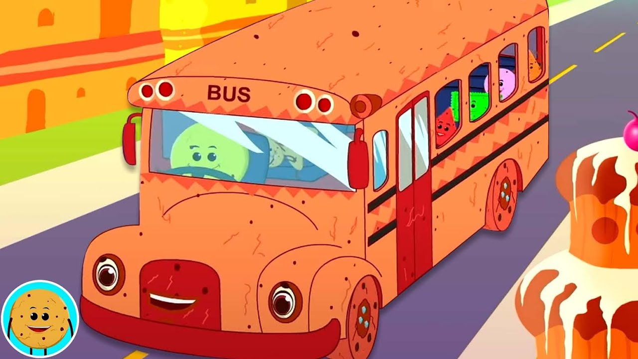 Wheels On The Bus, Fun Adventure Ride & Nursery Rhymes for Children ...