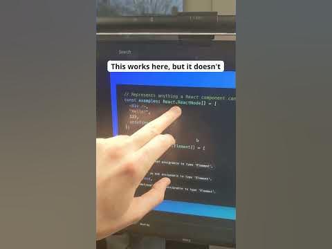 JSX.Element vs React.ReactNode #typescript #react - YouTube