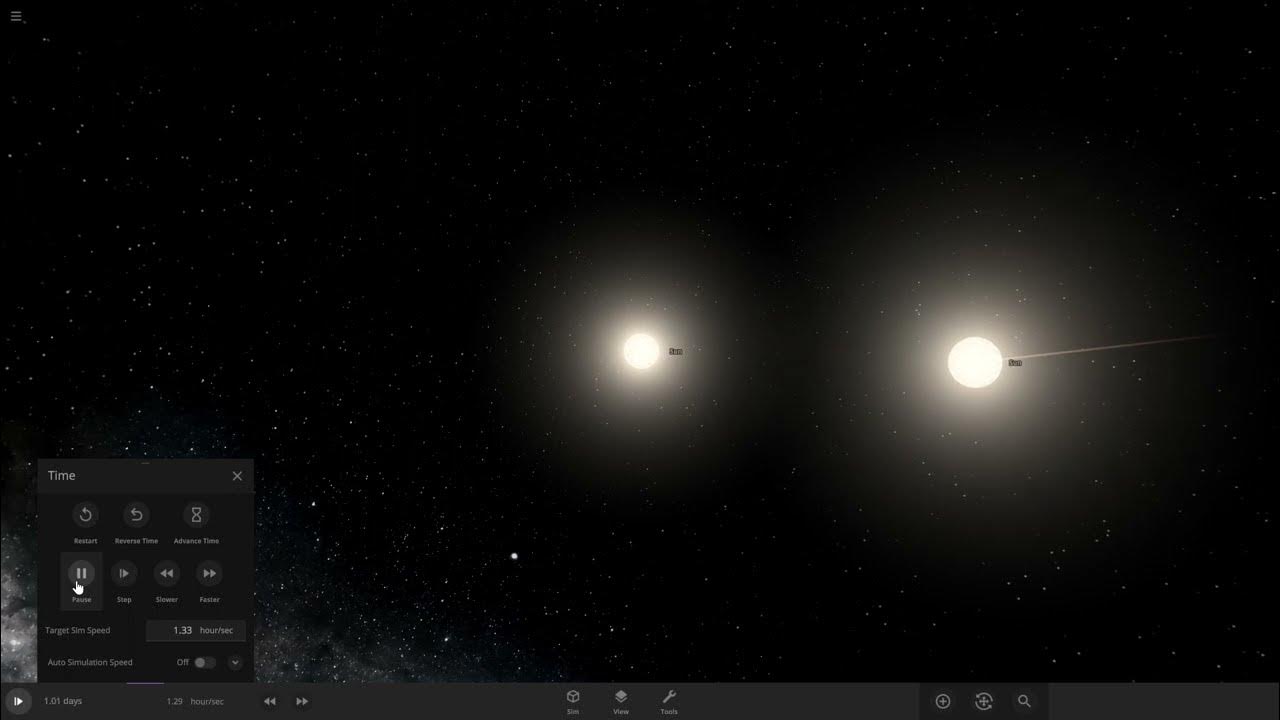 Sun on Sun collision (universe sandbox 2) - YouTube