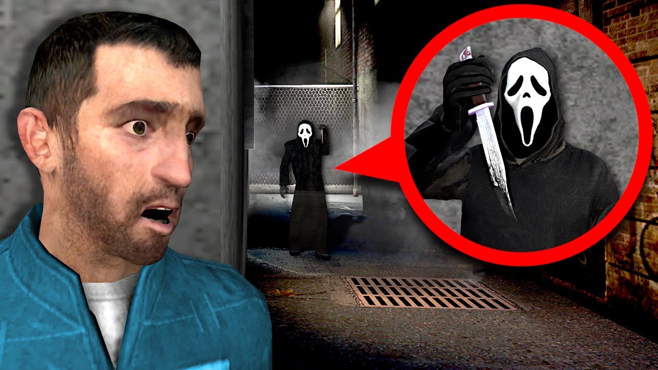GHOSTFACE FROM SCREAM IS AFTER ME! - Garry's Mod Gameplay - YouTube