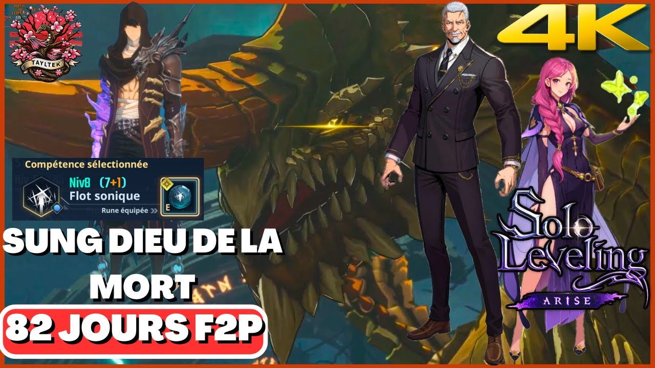 Go Gun-hee BUFF SUNG DIEU DE LA MORT Solo Leveling:Arise F2P (Fr) [4K ...