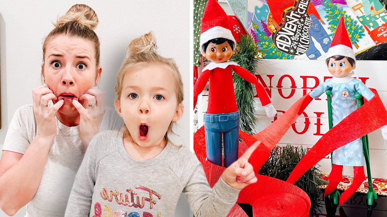 Our Elves from Elf on the Shelf got hurt!! - YouTube