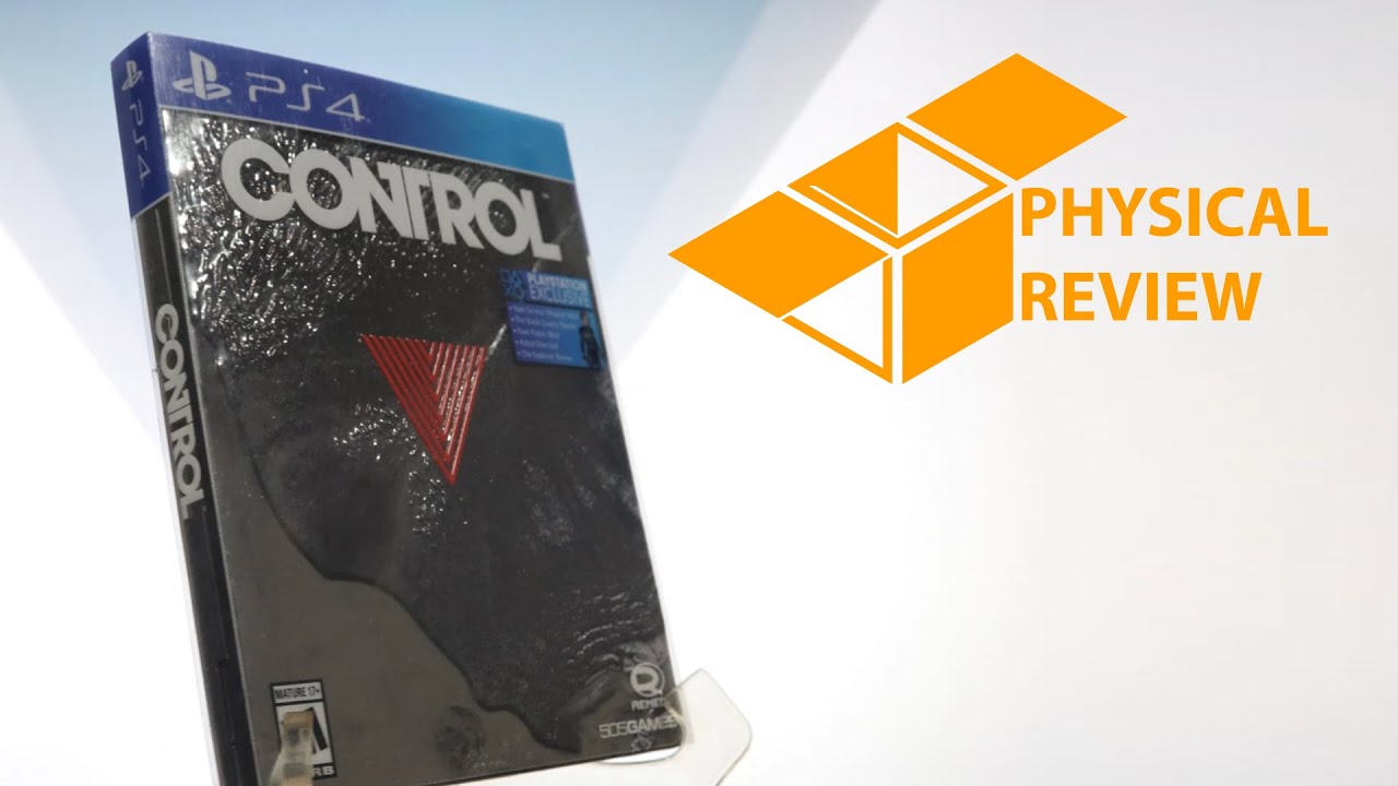 Control Limited Edition & Art Book - Physical Review - YouTube