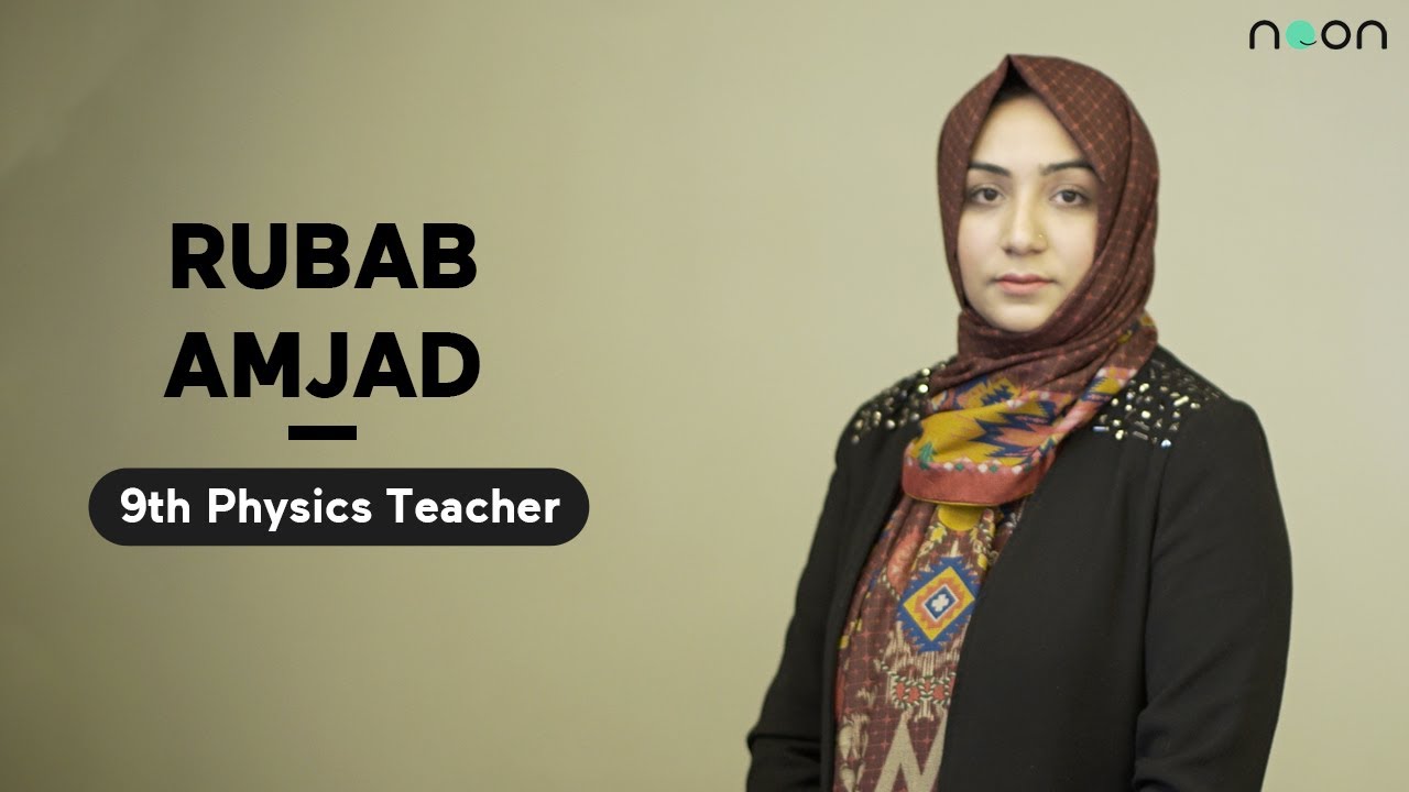 Rubab Amjad Teaches Physics on Noon - YouTube