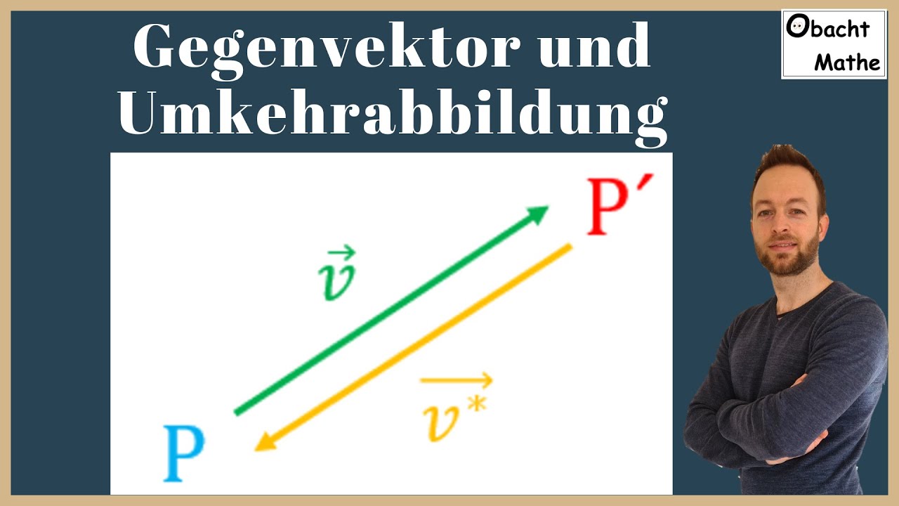 Gegenvektor und Umkehrfunktion ganz einfach erklärt | Vektoren # ...