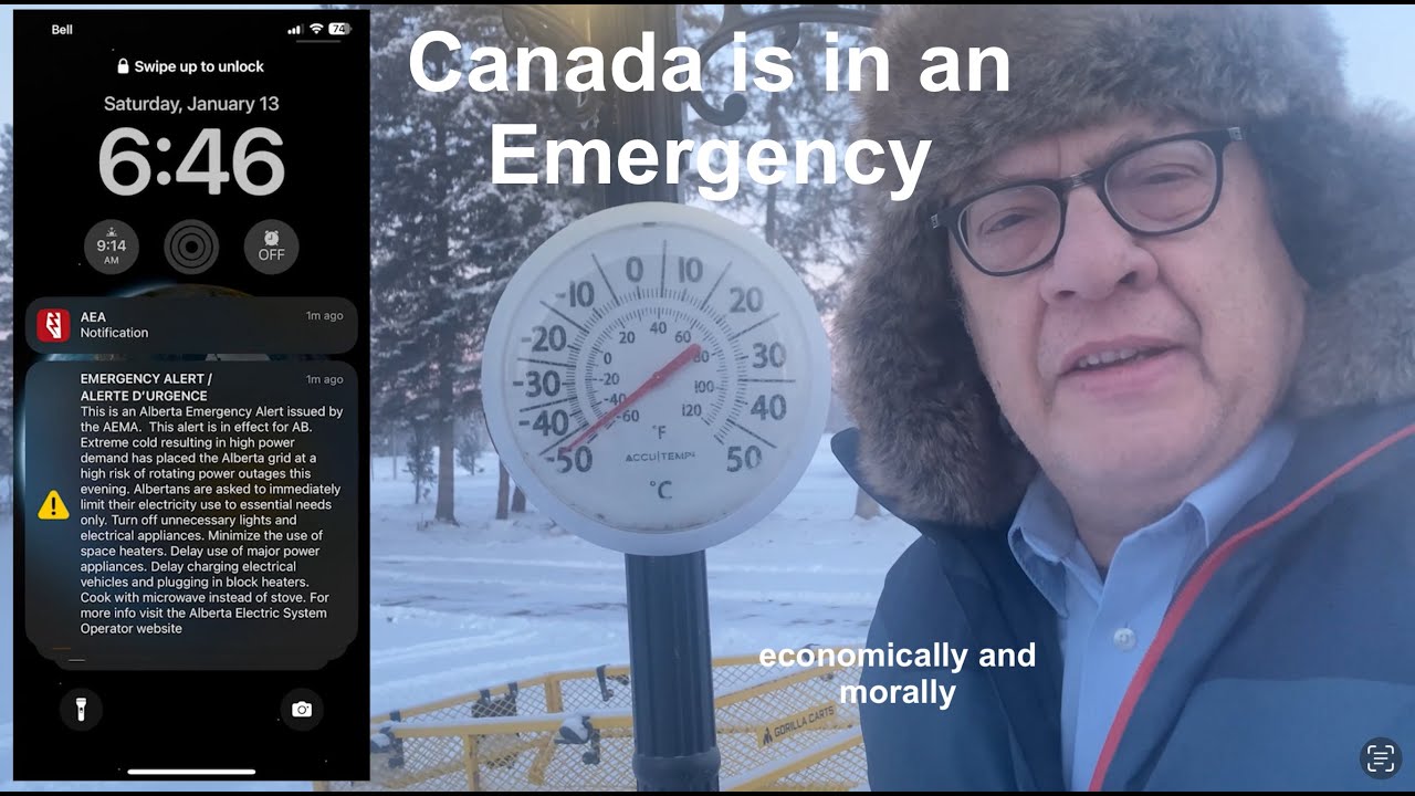 -48 In Alberta and we are In a state of emergency both economical and ...