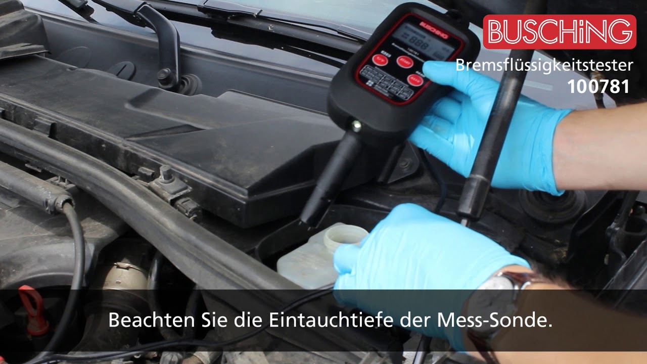 BUSCHiNG [Art.-Nr.: 100781] Bremsflüssigkeitstester-Siedepunkt SP1 ...