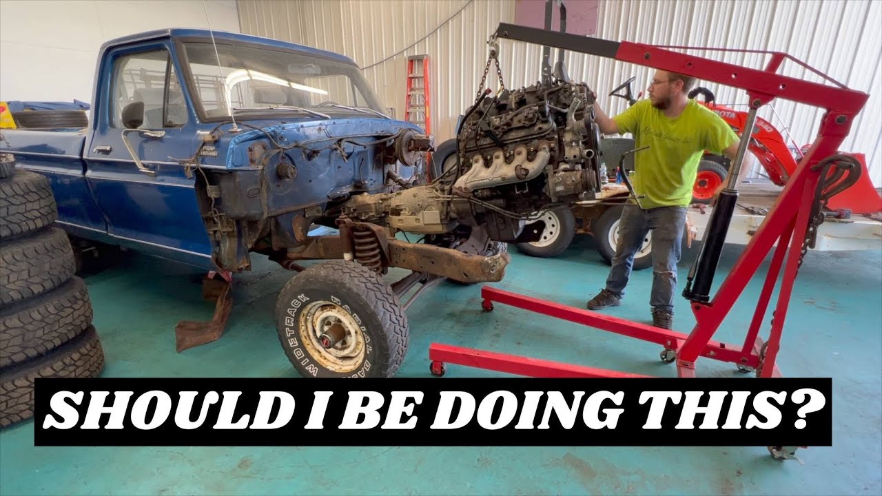 Heart Transplant! 1977 Ford F150- Machnik Garage Ep 1 - YouTube