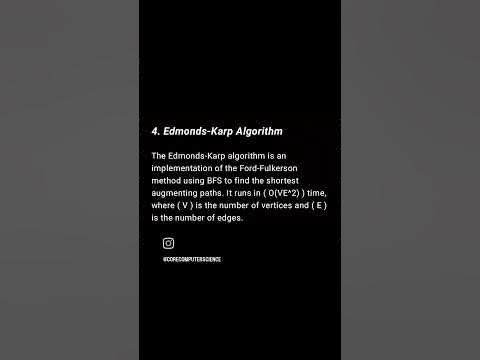 Network Flow and Max-Flow Algorithm - YouTube
