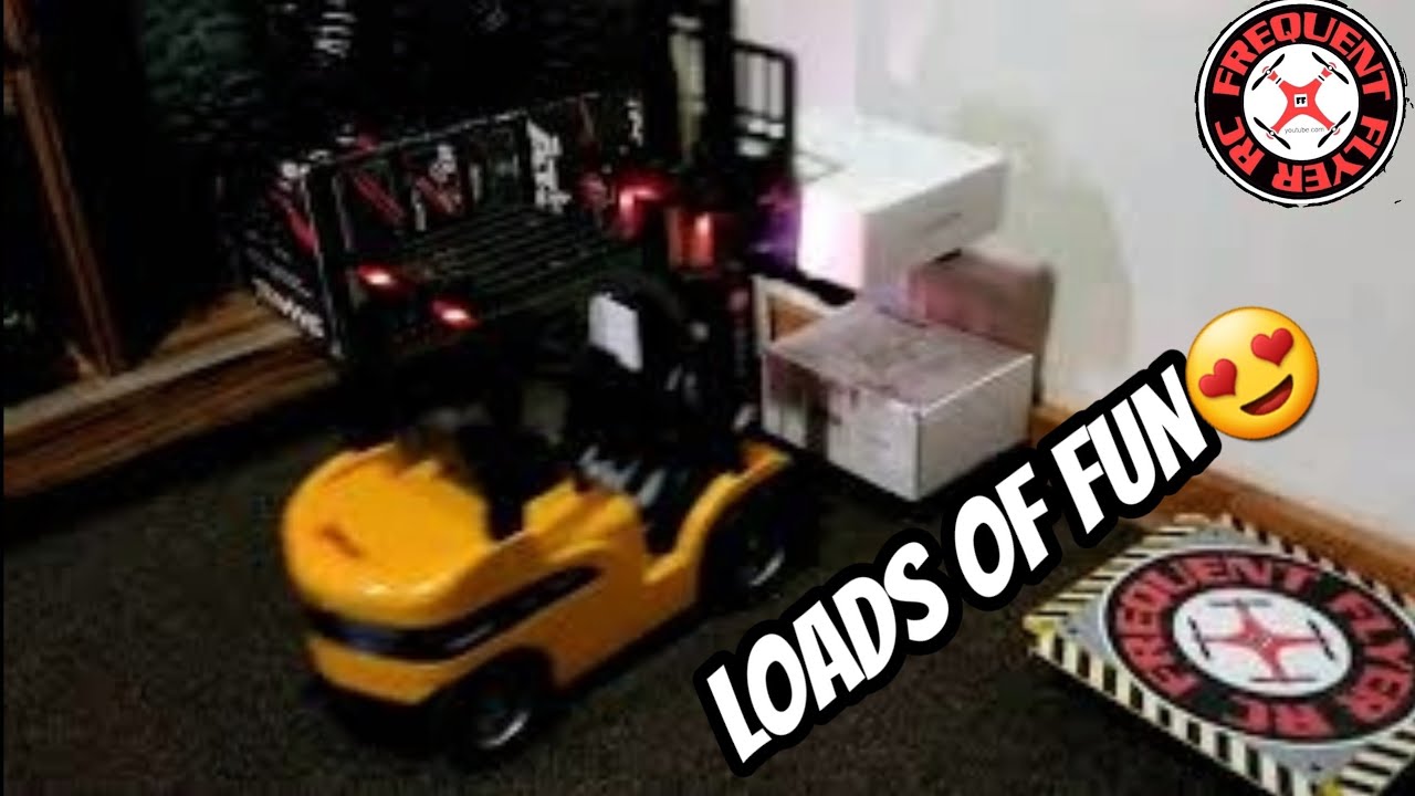 1:10 Scale RC Forklift from Top Race - Loads Of Fun! (FFRC Behind The ...