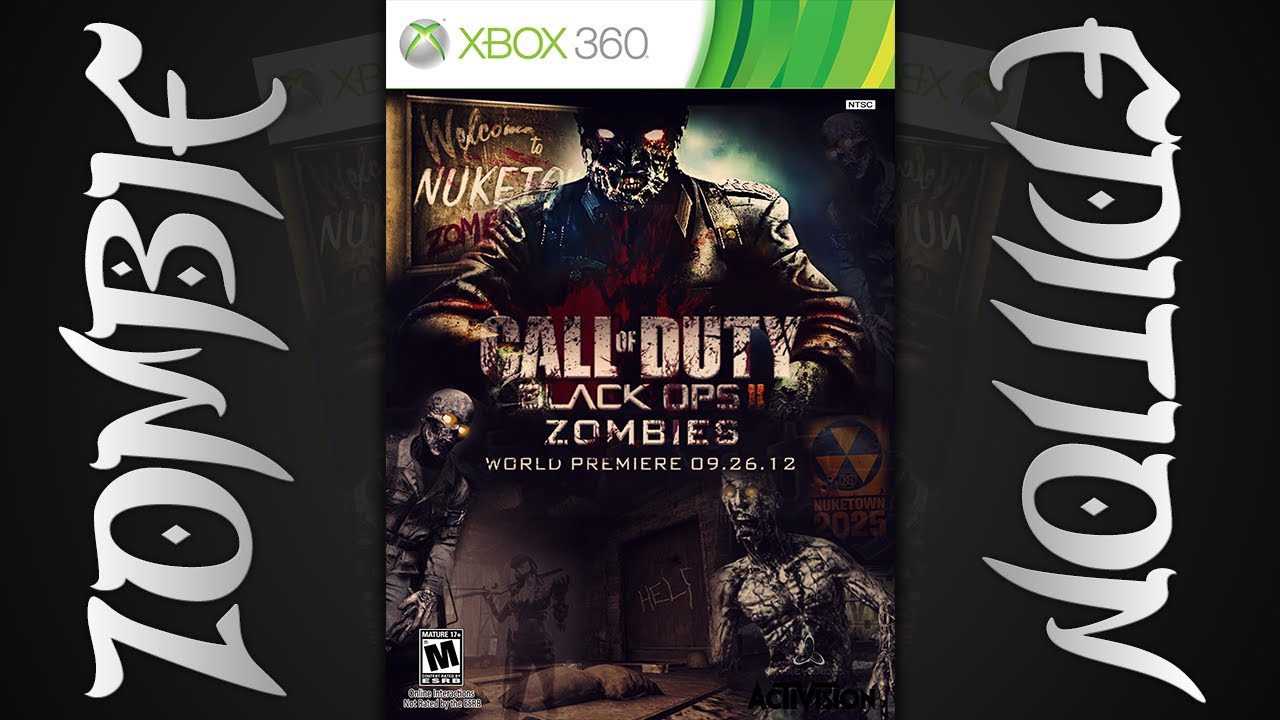 Black Ops 2: Zombie Edition Cover Speedart - YouTube