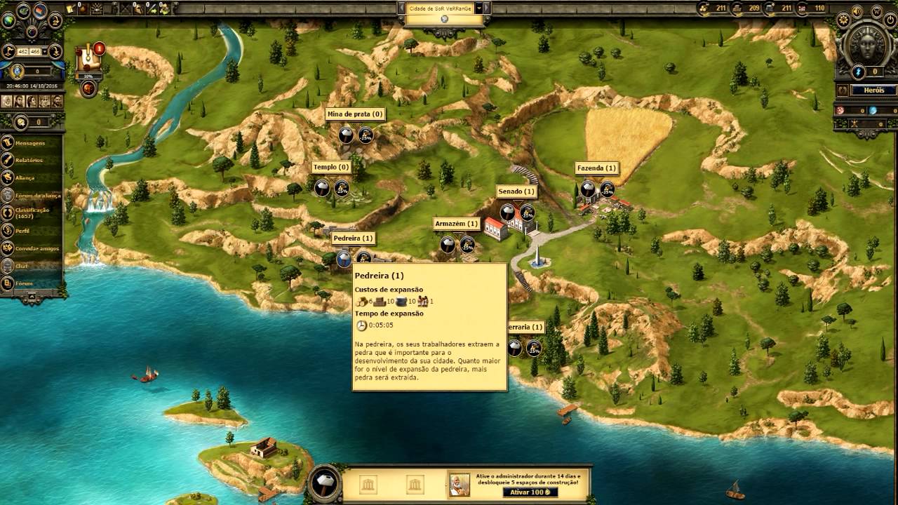 Jogo Grépolis: Começando a jogar - YouTube