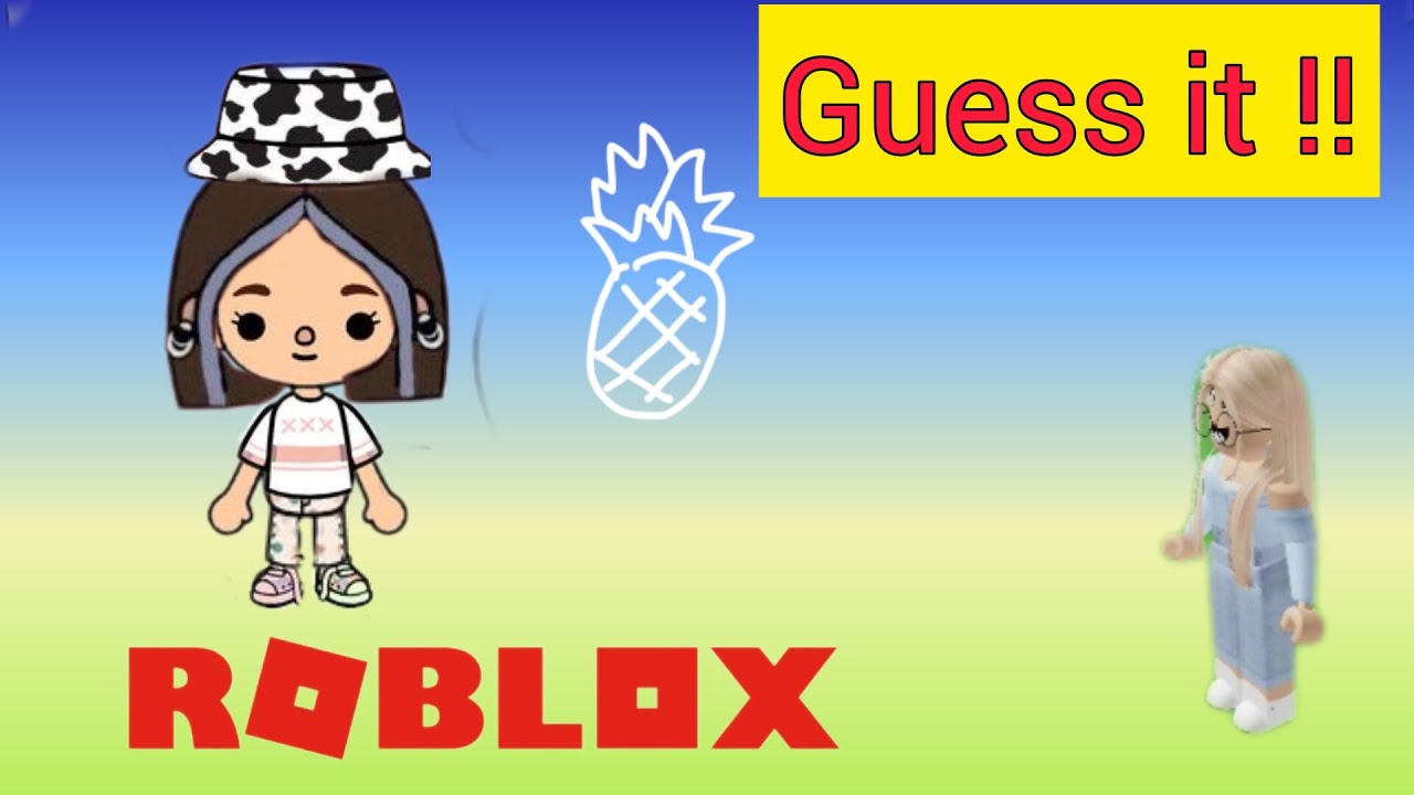 Roblox draw It Game | Roblox games ♡ roblox - YouTube