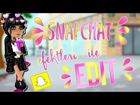 Snapchat Efektleri İle Edit♥