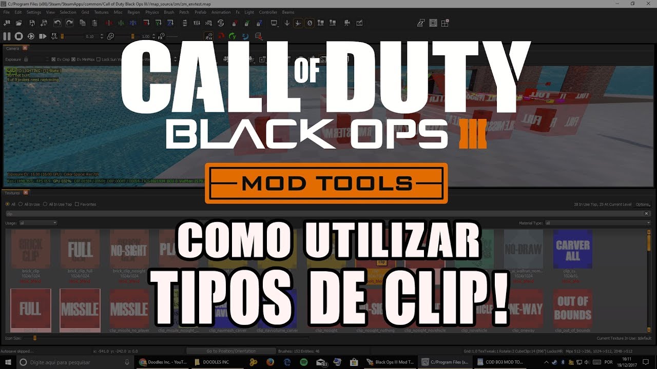 BO3 MOD TOOLS #24: TIPOS DE CLIP E SEUS USOS - YouTube